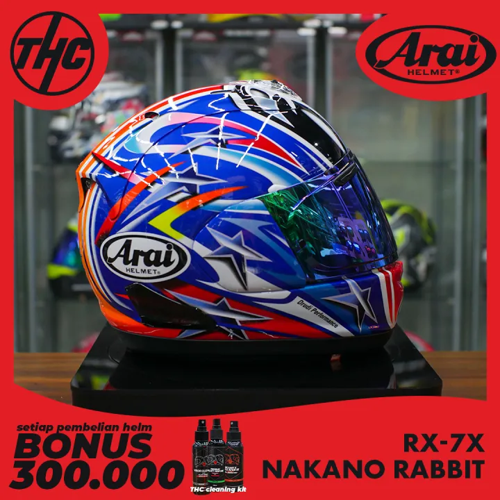Helm Arai RX7X Baru / Arai HELMET New RX-7X Nakano Space Rabbit | Lazada Indonesia