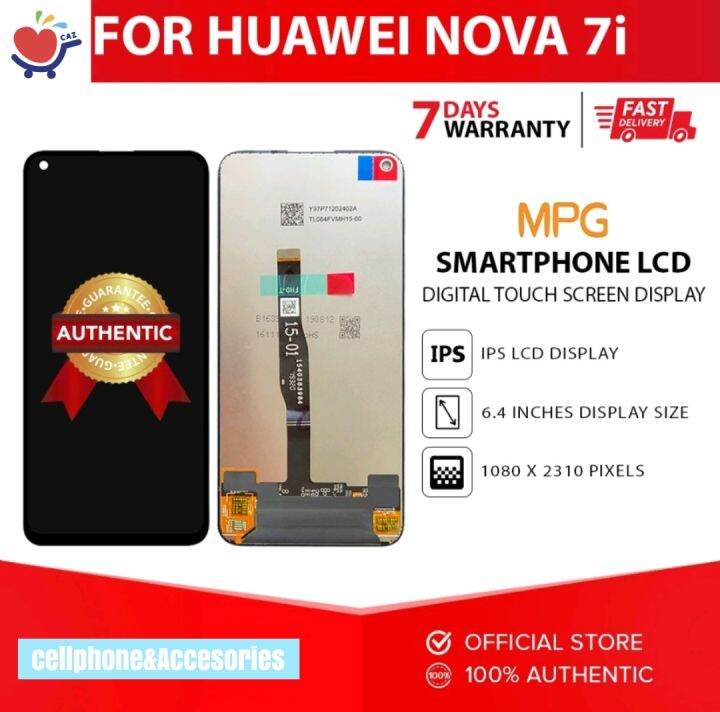 Smartphone LCD for Huawei Nova 7i Digital Touch Screen Display Frame ...