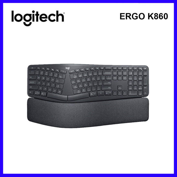 Original Logitech Ergo K860 Wireless Split Keyboard For Business Lazada