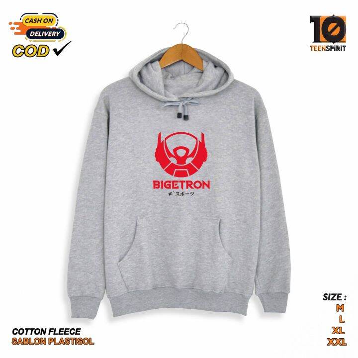 JAKET SWEATER HOODIE BIGETRON BTR RED ALIENS ALPHA BRAVO BTRWIN PUBG ...