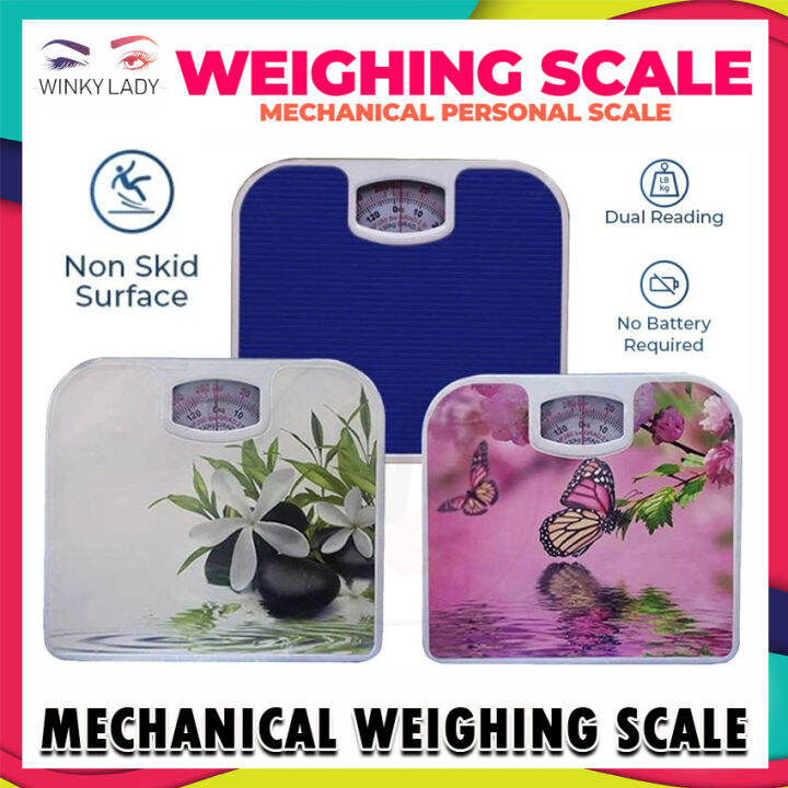 Personal Scale Health Mechanical Weighing Scale -Timbangan (NOTE: NO ...