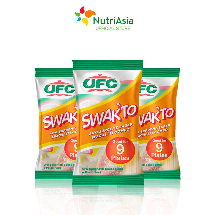 UFC Spaghetti sauce Swak'to Pack Bundle of 3 | Lazada PH