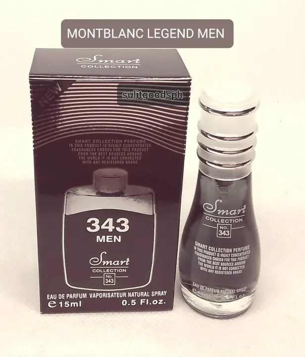 SMART COLLECTION PERFUME NO. 343 FOR MEN 15 ML EDP | Lazada PH