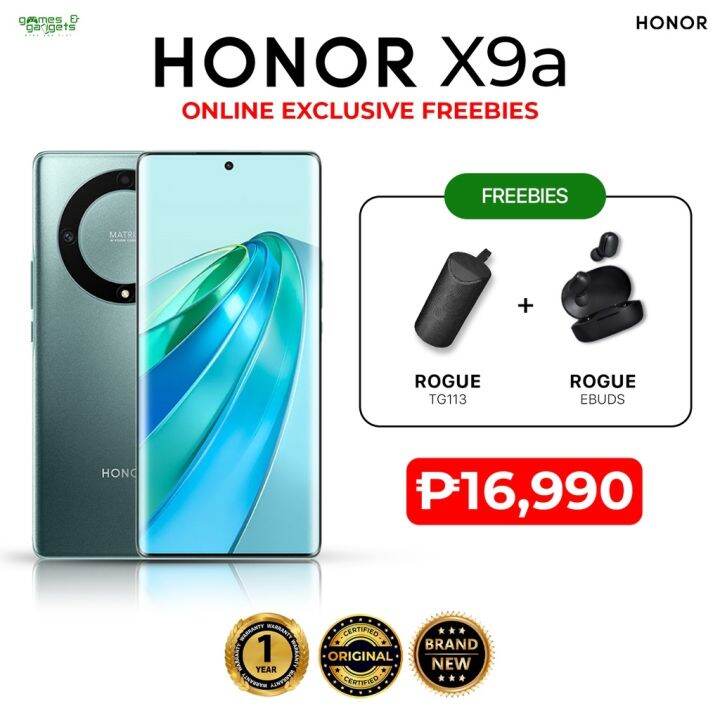 Honor X9a 5G 8GB RAM - 256GB ROM(With Freebies) | Lazada PH