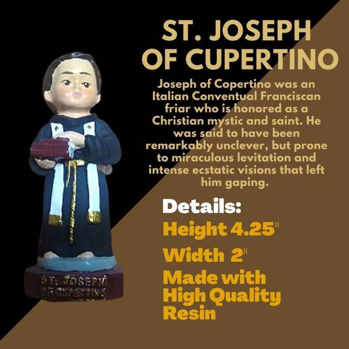 NEW！ ChibiFigurine St. Joseph of Cupertino (Chibi Saints) Best for ...