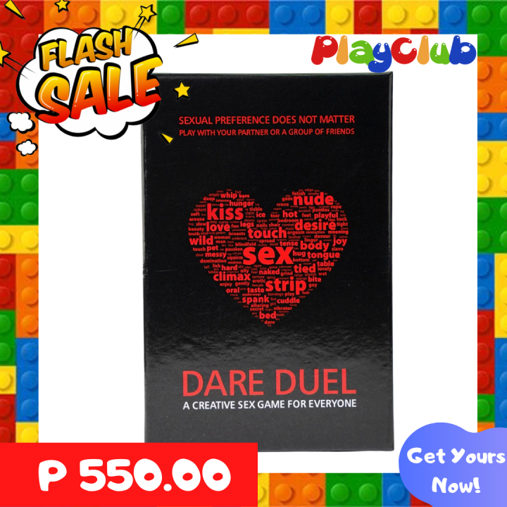 Dare Duel Sex Card Game A Romantic Game For Couples Lazada Ph