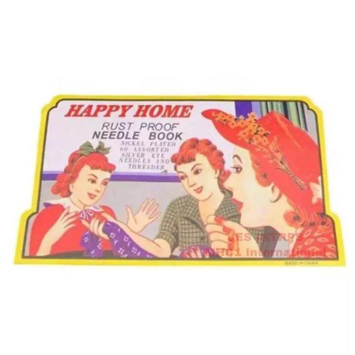 Happy Needles Assorted Sizes 60 Needles (karayom) Per Book | Lazada PH