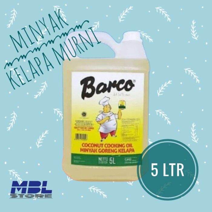 Minyak Goreng Kelapa Barco 5 Liter Jerigen | Lazada Indonesia