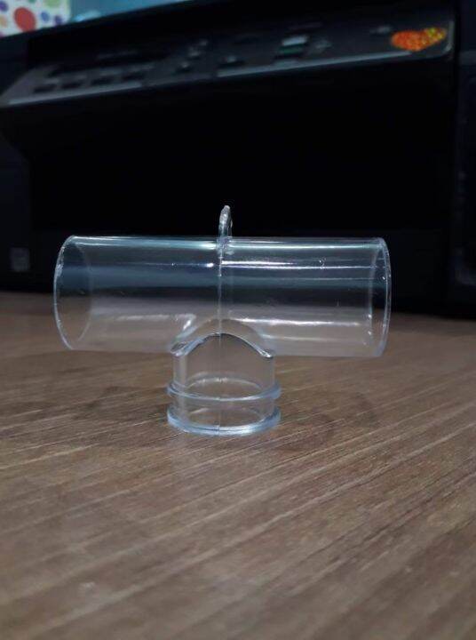 ข้อต่อตัว T-piece 1 ชิ้น Tee Adapter ข้อต่อออกซิเจนตัวที Nebulizer Tee ...