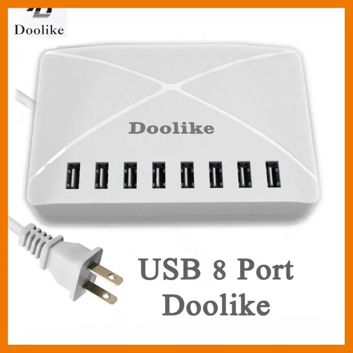 🔥ลดราคา🔥 USB Charger Doolike For Mobile Phone tablets YC-CDA15 8Port ...