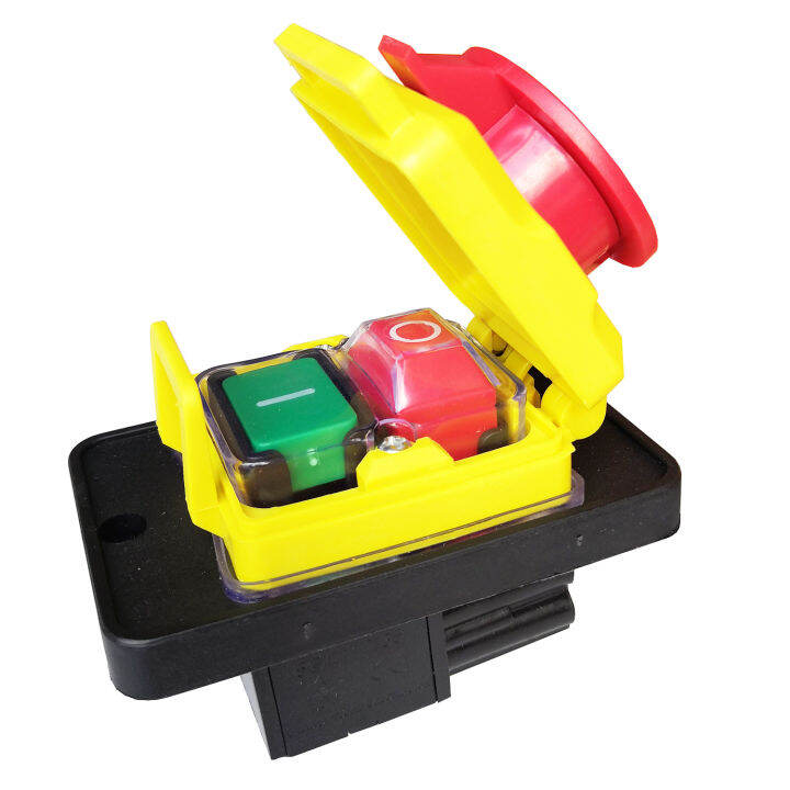 CK5 CK-5 125V 250V 4 Pins Waterproof Electromagnetic Push Button Switch ...