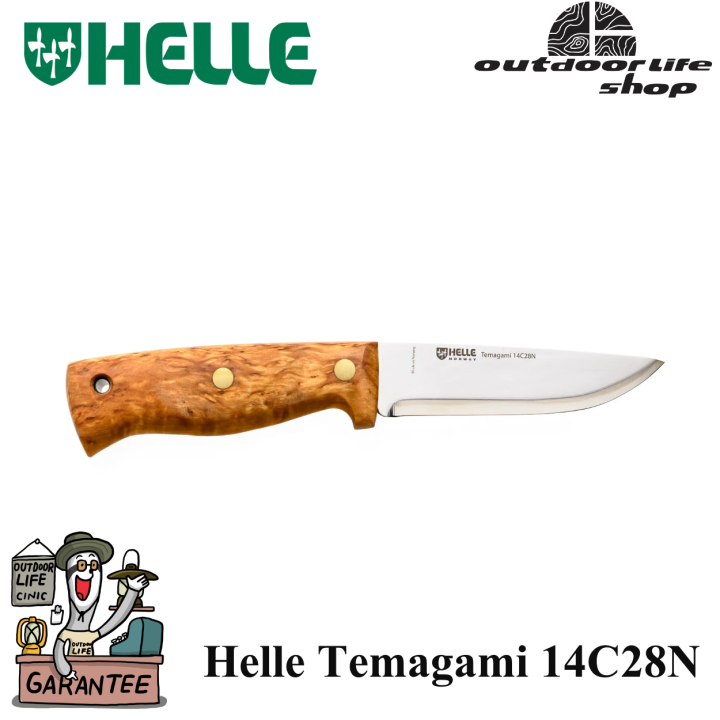 Helle Temagami 14C28N มีดพก | Lazada.co.th