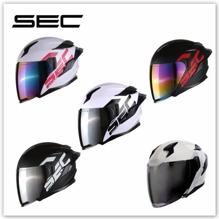 SEC REFLUX(2023) HALF FACE HELMET MATTE/GLOSS(S-XL) | Lazada PH