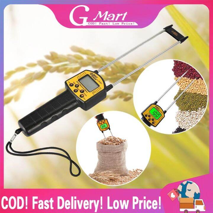 Digital Portable Moisture Analyzer Tester Meter Food for Corn Wheat ...