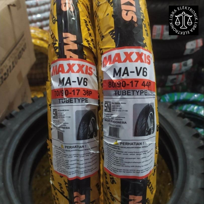 MAXXIS Ban Motor Bebek R17 Ukuran 70/90-17 & 80/90-17 Tubetype SUPRA ...