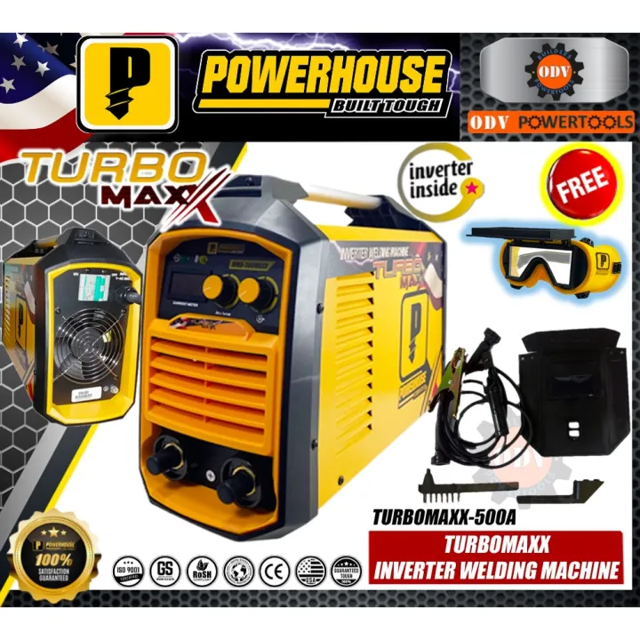 POWERHOUSE USA Inverter Type Portable Welding Machine TURBOMAXX SERIES ...