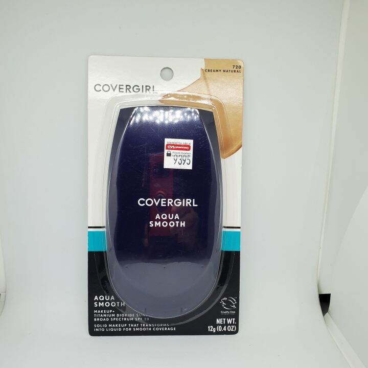 CoverGirl Aquasmooth Compact Foundation ( 720 Creamy Natural ) | Lazada PH