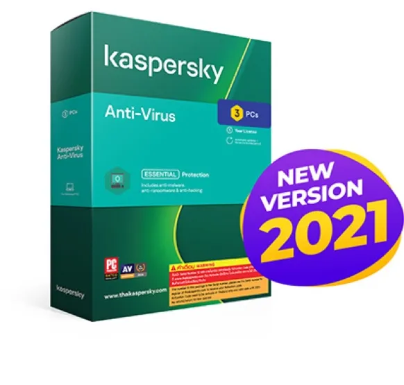 Kaspersky ANTI-VIRUS 2021 (3 PC) (by Pansonics) | Lazada.co.th