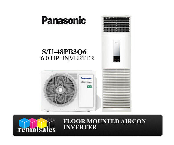PANASONIC S/U-48PB3Q6 6.0hp Inverter Floor Mounted Aircon | Lazada PH