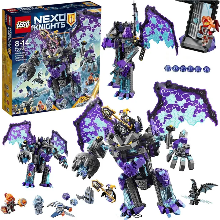 LEGO 70356 NEXO Knights future Knights series stone Troll showdown ...