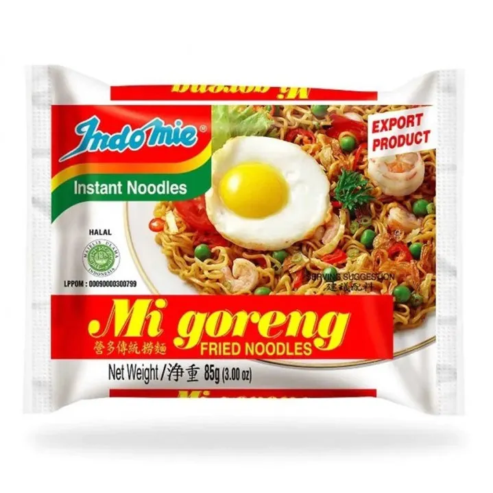 5 PIECES ORIGINAL Indomie Mi Goreng Dry Noodles 80g / pack 5 packs FAST ...