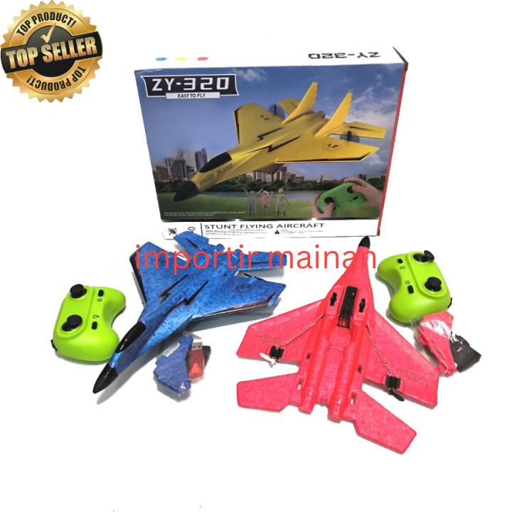 ZY320 ZY-320 pesawat rc EPP foam mainan remote control rc plane RTF ...