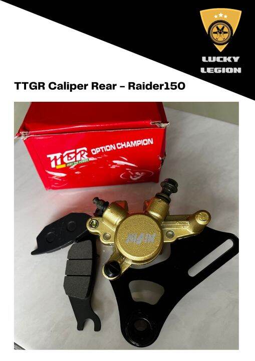 [Lucky Legion] TTGR BRAKE CALIPER REAR - RAIDER 150/Mio/XRM125 | Lazada PH