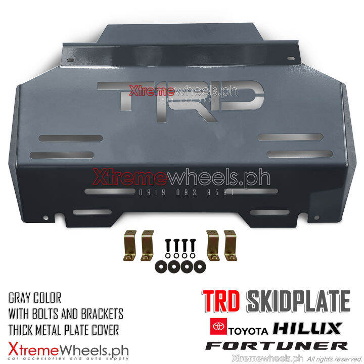 Toyota Hilux / Fortuner All Variant 2016-2023 Gray TRD Hard Steel ...