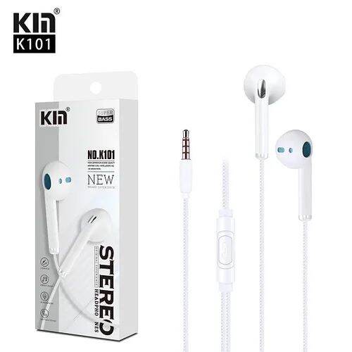 หูฟัง หูฟังสเตอริโอ KIN รุ่น K101 เสียงเบส หัวแจ๊ค 3.5 มม Wired ...