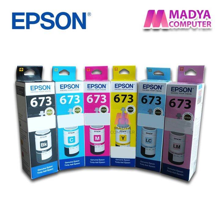 Tinta Printer EPSON 673 Original | Lazada Indonesia