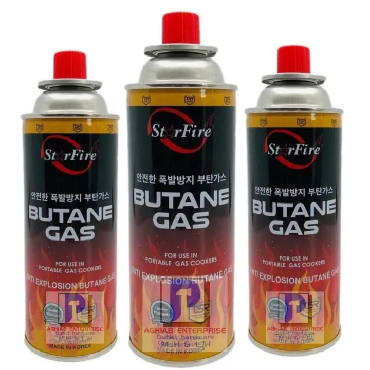 STARFIRE Premium Korean Portable Butane Gas (230g) Torch Cartridge ...