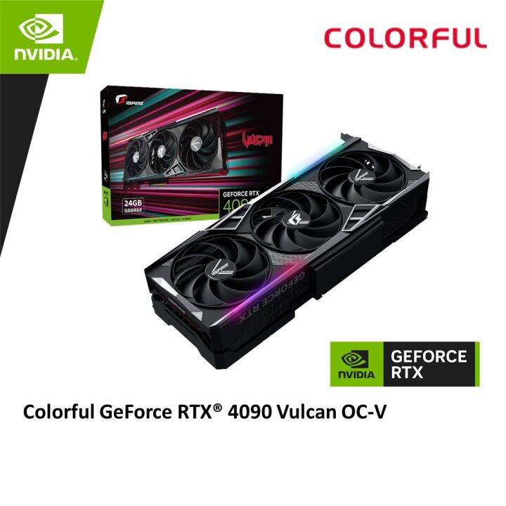 COLORFUL IGAME GEFORCE RTX 4090 VULCAN OC-V GRAPHIC CARD | Lazada
