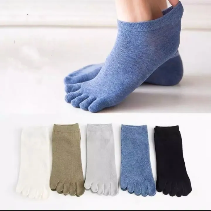 （0032）6/3 pairs Unisex Men' and women Five Finger Toe Socks | Lazada PH