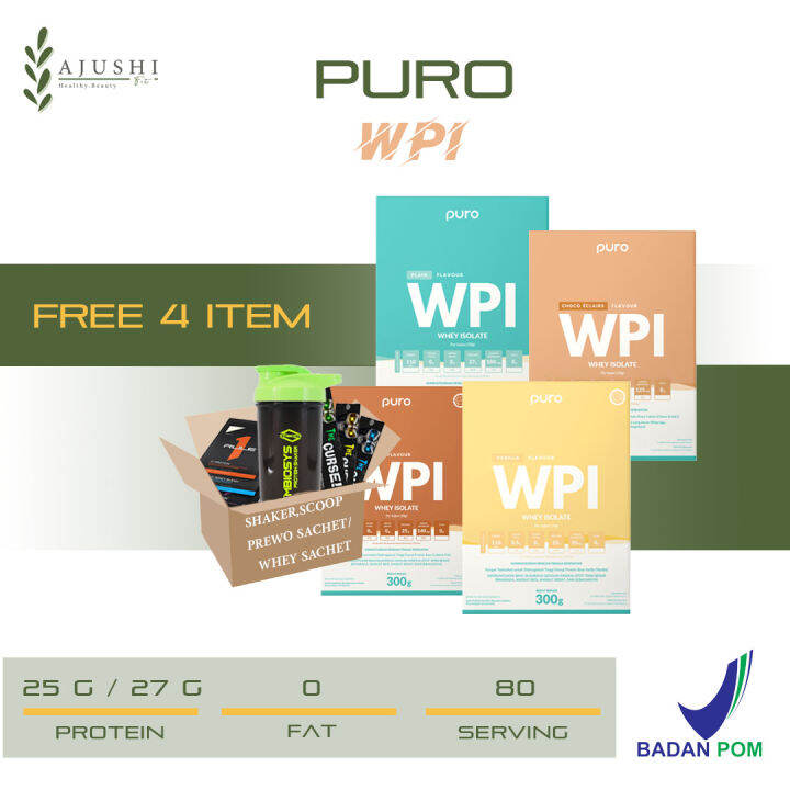 Puro Wpi 2,4kg ( Whey Protein Isolate ) | Lazada Indonesia