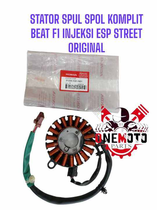 STATOR SPUL SPOL KOMPLIT BEAT F1 INJEKSI ESP STREET 31220-K81-N01 ORIGINAL | Lazada Indonesia