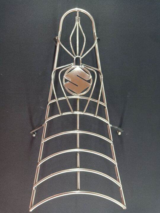 RAIDER 150 CARB TYPE PURE 304-STAINLESS STEP GRILL with SPIDER & "S ...