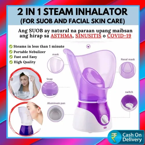 EFFECTIVE AND BEST SELLER!! SALE!! Facial Steamer Spa Sinus Steam ...