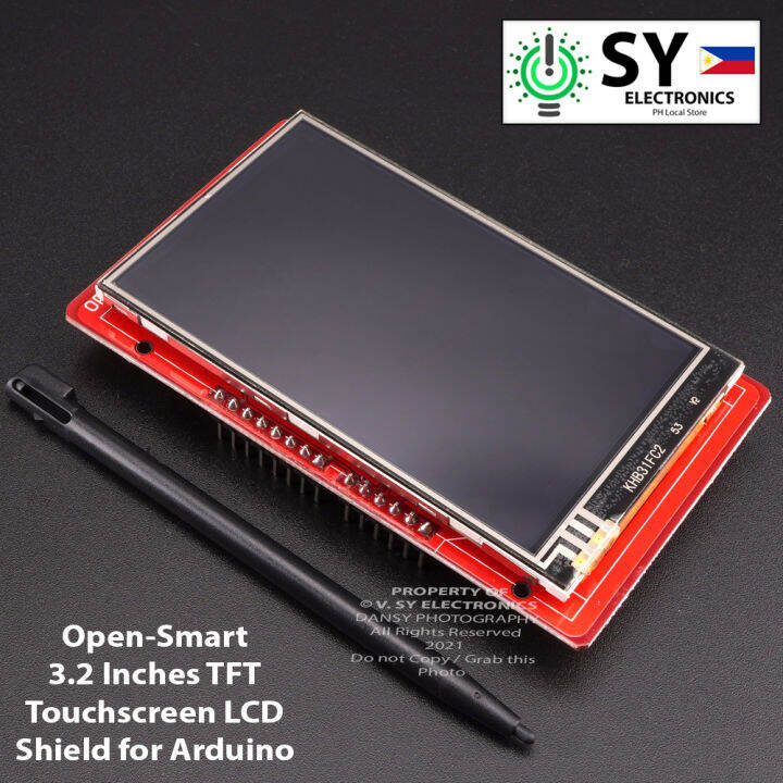 3.2 Inches TFT Touchscreen LCD Display Board Module Shield for ARDUINO UNO MEGA and Compatibles ...