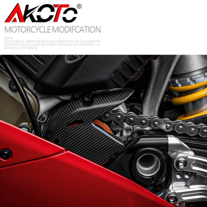 HOTSALE CARBON FIBER PARTS FRONT SPROCKET COVER FOR DUCATI PANIGALE ...