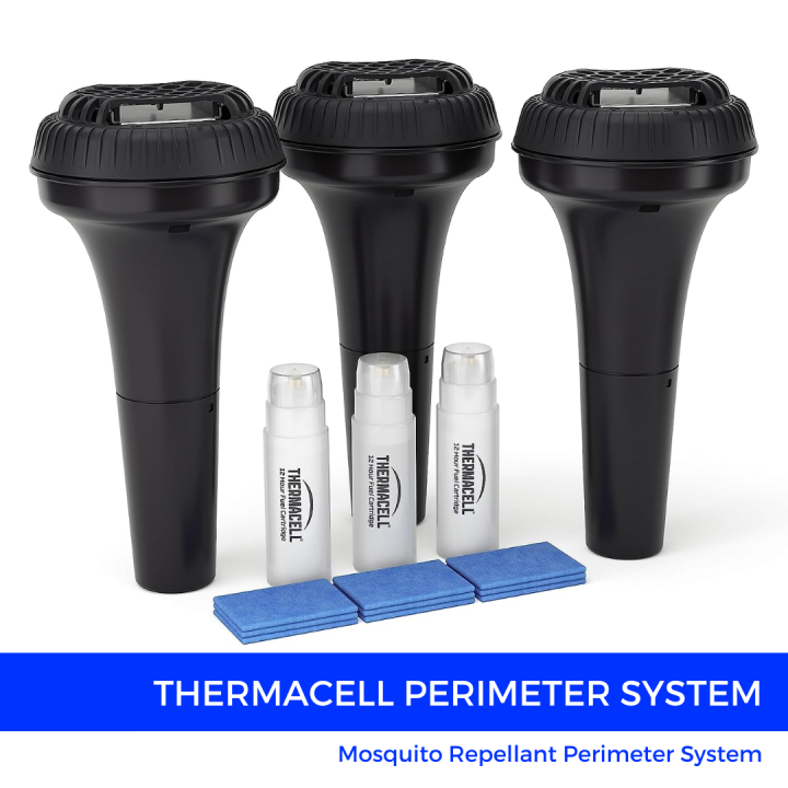 Thermacell Mosquito Repellent PERIMETER SYSTEM for Patio, Deck, Doorway ...