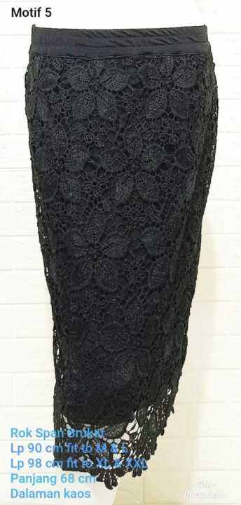 Rok Span Brukat Import | Lazada Indonesia