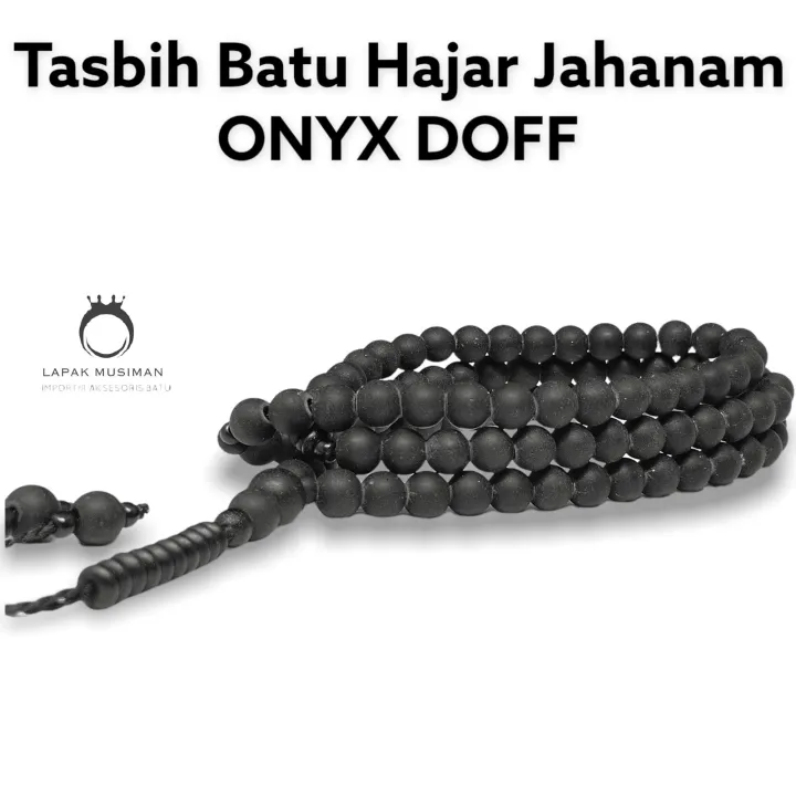 99 prayer beads stone grain hjar jhanam Onyx doff genuine natural ...