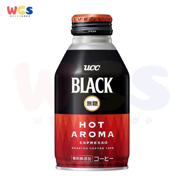UCC Ueshima Unsweetened Black Hot Aroma Espresso Roasted Coffee 275g | Lazada Indonesia
