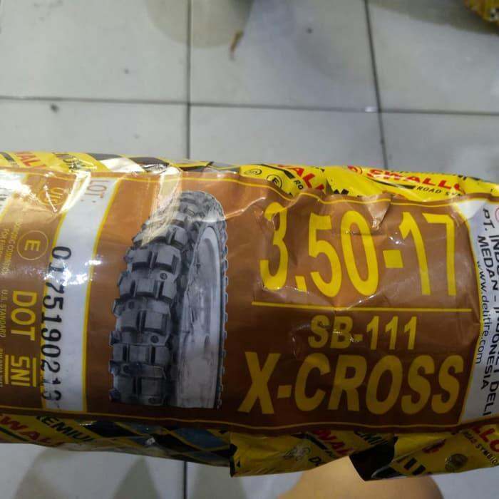 Ban Swallow 350-17 X-Cross Tanpa Ban Dalam High Quality | Lazada Indonesia
