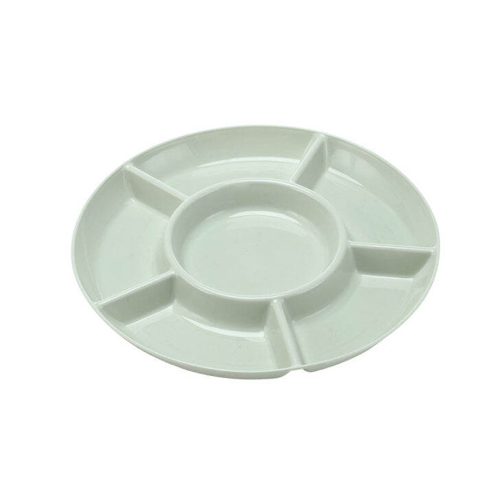 [Civilian] 6-Compartment Food Storage Tray Fruit Snack Plate Appetizer ...