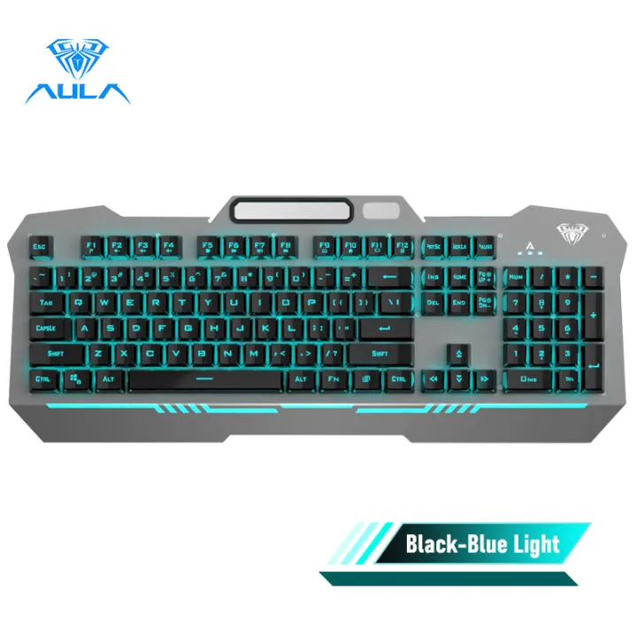 AULA F3010 Gaming Wired Keyboard Mobile Phone Placement and 26-key Anti ...