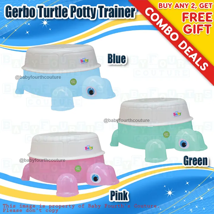 Gerbo Kids Potty Trainer Turtle design | Lazada PH