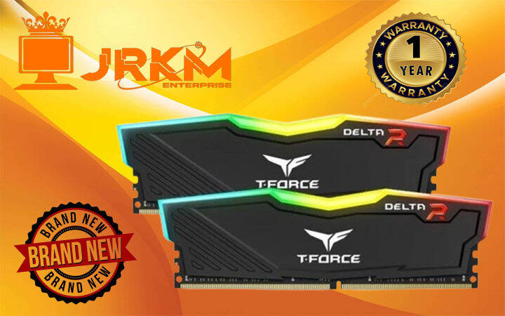 Tforce Delta 8gbx2 3200mhz (BLACK) | Lazada PH