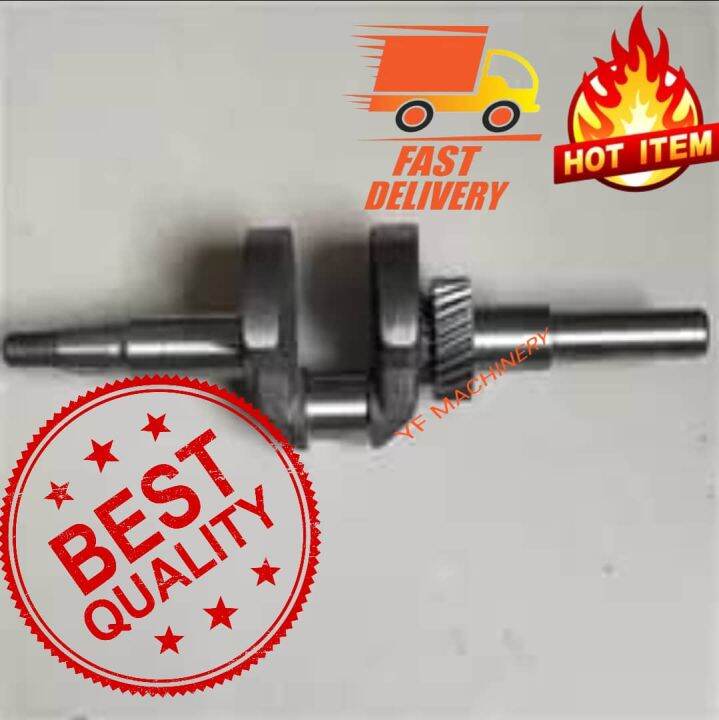 READY STOCK ROBIN/ROBEN S EY20 crankshaft 19mm key & 19mm thread（HIGHT ...