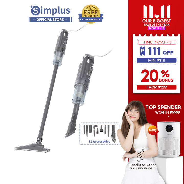 Simplus 17KPa 3 in 1 Vacuum Cleaner Portable and Handheld Vacuum ...